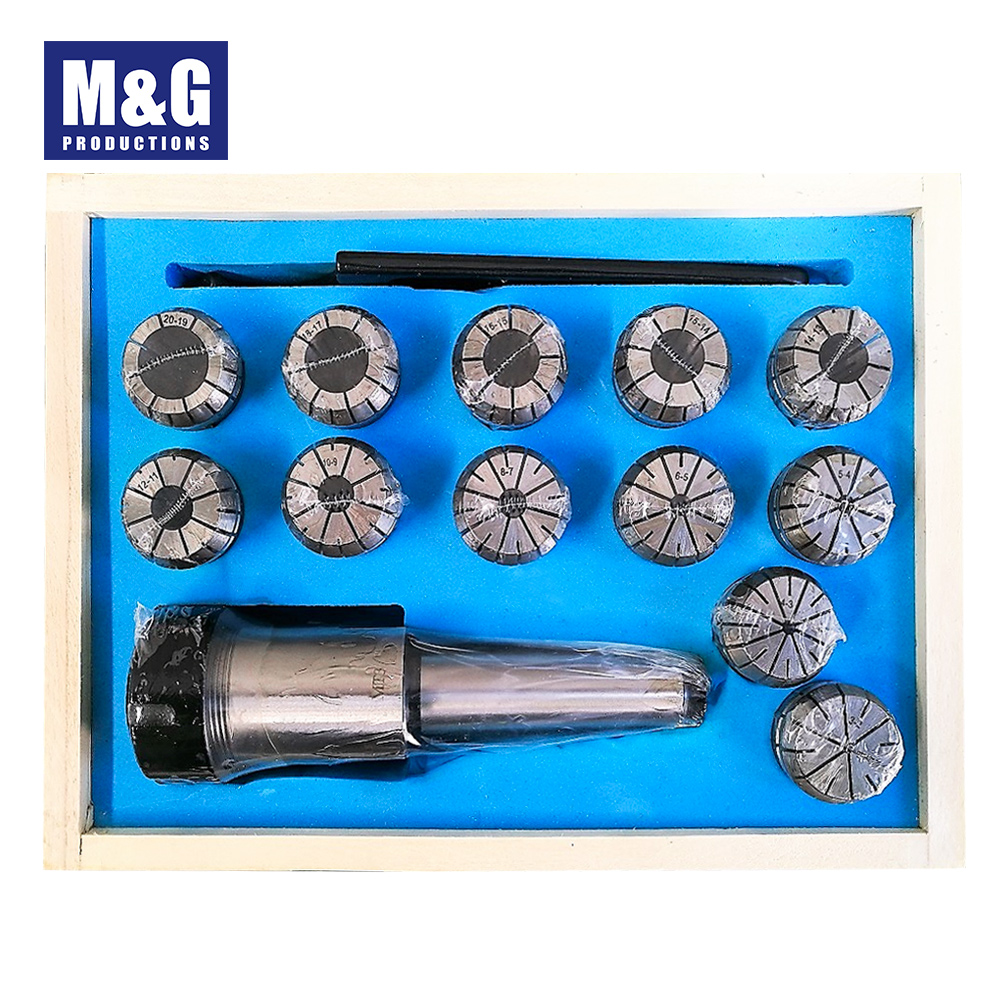 12Pcs Metric NT30-ER32 Milling Chuck Set